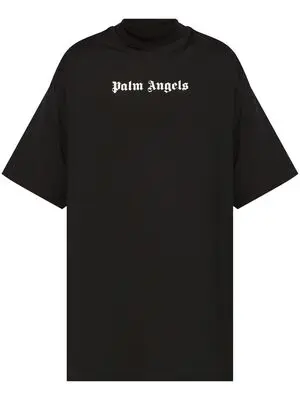 Palm Angels Logo-print T-shirt Dress
