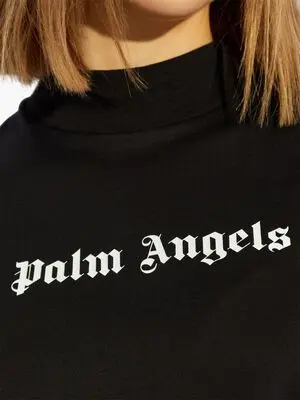 Palm Angels Logo-print T-shirt Dress
