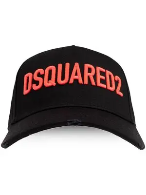 Dsquared2 Logo-patch Baseball Cap - Black