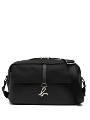 AGNES B. Logo-plaque Crossbody Bag