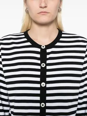 AGNÈS B. Striped Cardigan