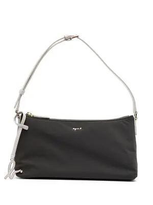 AGNÈS B. Logo Plaque Cross Body Bag