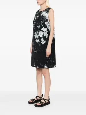 AGNÈS B. Floral Print Mini Dress