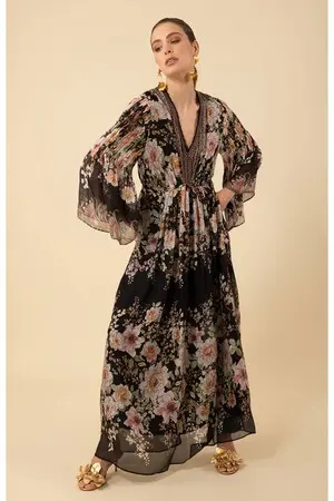 Flowy Chiffon Maxi Dress