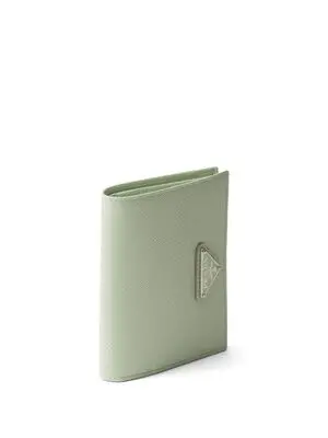 Prada Triangle-logo Leather Wallet