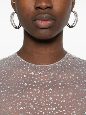 Alex Perry Crystal-embellished Maxi Dress