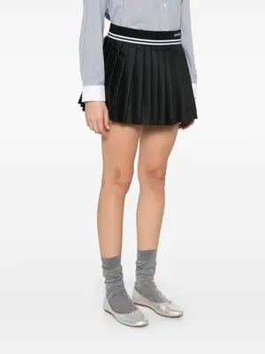 SPORTY & RICH Abigail Mini Skirt - Grey