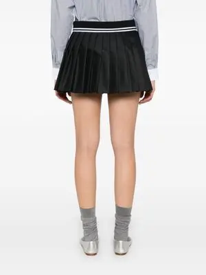 SPORTY & RICH Abigail Mini Skirt - Grey