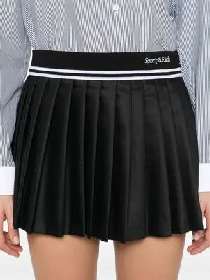 SPORTY & RICH Abigail Mini Skirt - Grey