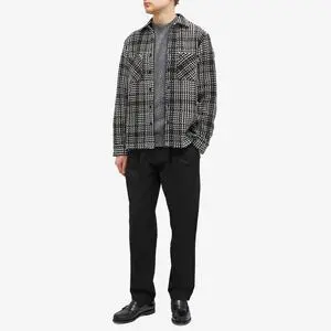 WAX LONDON Raleigh Pleat Twill Trousers - Black