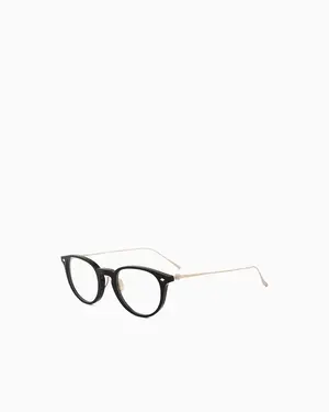 Giorgio Armani Panto Glasses - Black