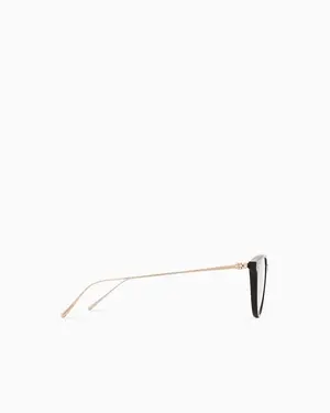 Giorgio Armani Panto Glasses - Black