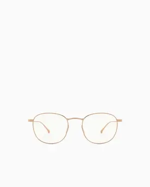 Giorgio Armani Panto Glasses Gold
