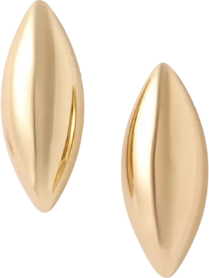 JENNIFER FISHER - Jennifer Fisher Puffy Dagger Gold-Plated Earrings