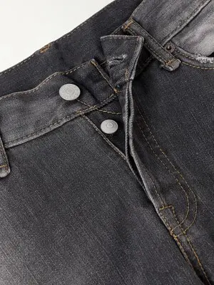 Acne Studios 2006 Paint-splattered Barrel-leg Jeans