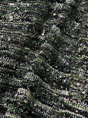 Missoni Sequin-embellished Crochet-knit Wide-leg Pants - Green