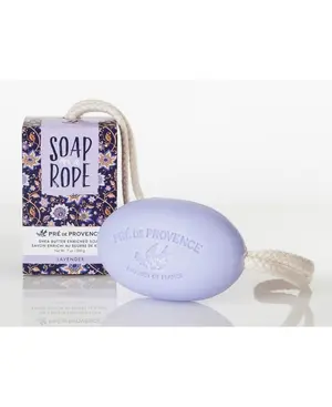 EUROPEAN SOAPS Pre De Provence Soap On A Rope - Lavender