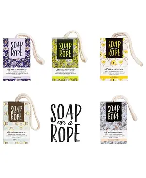 EUROPEAN SOAPS Pre De Provence Soap On A Rope - Lavender