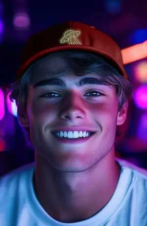 DALIX Ufo Cap - Red
