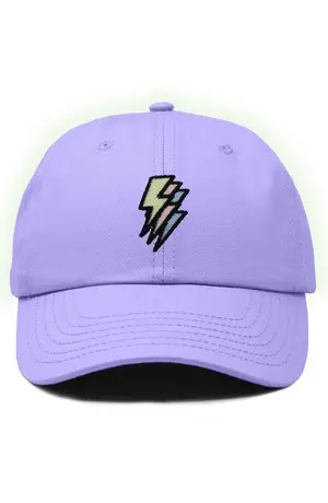 DALIX Dalix Lightning Bolt Cap Lavender
