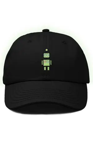 DALIX Dalix Robot Baseball Cap Black