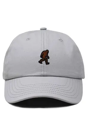 DALIX Dalix Sasquatch Embroidered Cap Gray