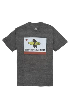 EVERYDAY CALIFORNIA El Classico Tee - Charcoal