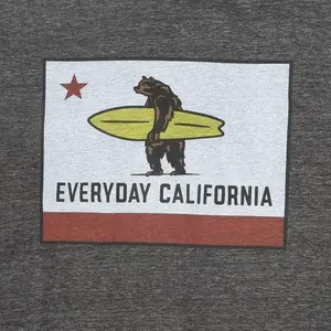 EVERYDAY CALIFORNIA El Classico Tee - Charcoal