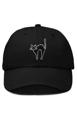 DALIX DALIX Embroidered Dad Cap Black
