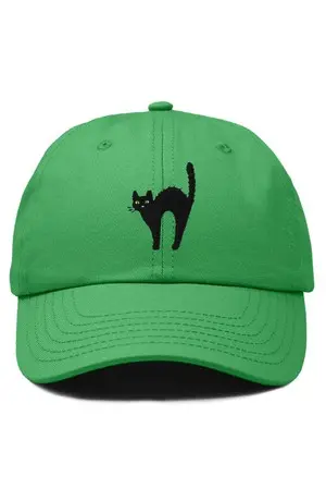 DALIX Embroidered Dad Cap - Kelly Green
