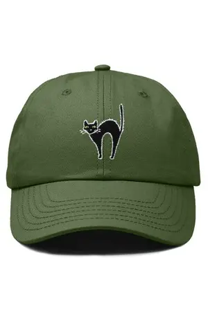 DALIX Embroidered Dad Cap - Olive