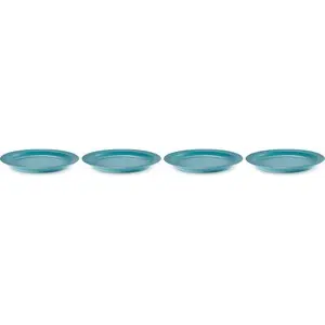 LE CREUSET Vancouver Set Of 4 Salad Plates - Caribbean