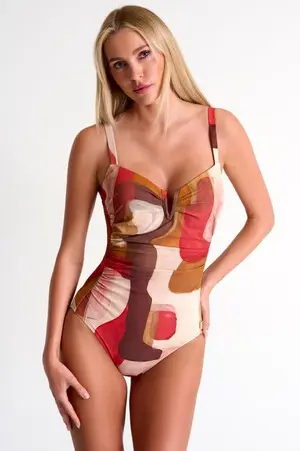 Shan Classic One-piece Swimsuit - Print