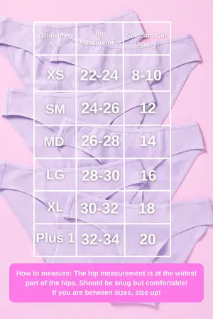 YELLOWBERRY Daisy Cotton Undie 6pk - Fawn