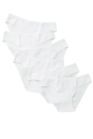 YELLOWBERRY Daisy Cotton Undie 6pk White
