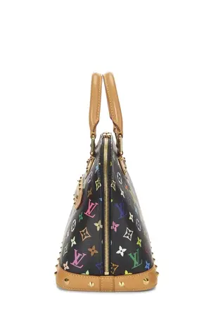 LOUIS VUITTON Takashi Murakami Handbag - Black
