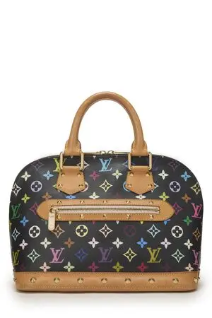LOUIS VUITTON Takashi Murakami Handbag - Black
