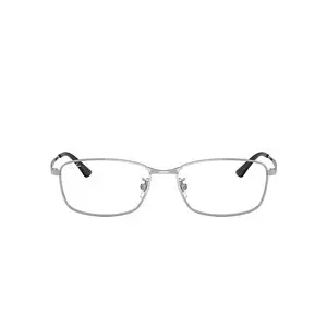 Ray-ban Rectangular Full Rim Eyeglasses - Silver
