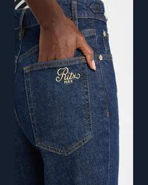 FRAME X Ritz Paris The Ruler Straight Leg Jeans
