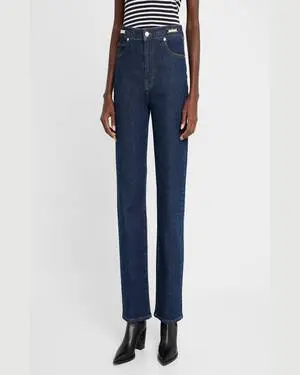 FRAME X Ritz Paris The Ruler Straight Leg Jeans