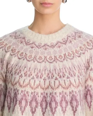 Steve Madden Suzette Open Stitch Sweater - Multi