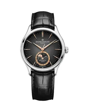 Baume & Mercier Clifton 10758 Automatic Watch, 39mm - Black