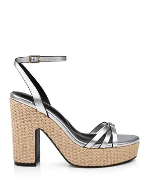 L'Agence Genevra Platform Sandals