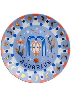 BITOSSI HOME Aquarius Plate - Blue