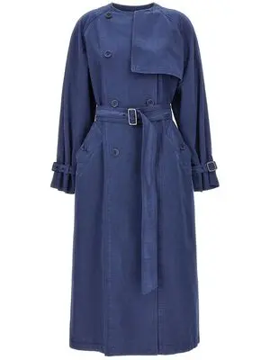 Women's Blue Trench Coats