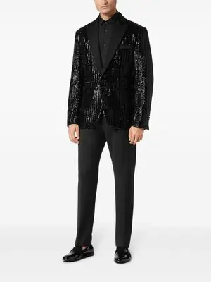 Philipp Plein Embroidered Lurex Blazer