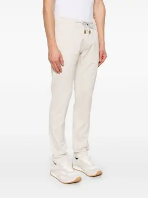 Eleventy Drawstring Trousers - Neutrals