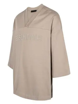 Fear Of God Logo-embossed V-neck T-shirt