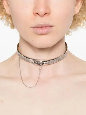 Eddie Borgo Pavé Safety Chain Choker