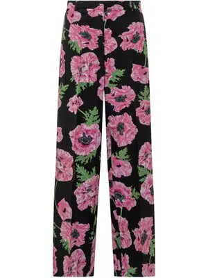 Stella McCartney Floral-print Trousers - Pink